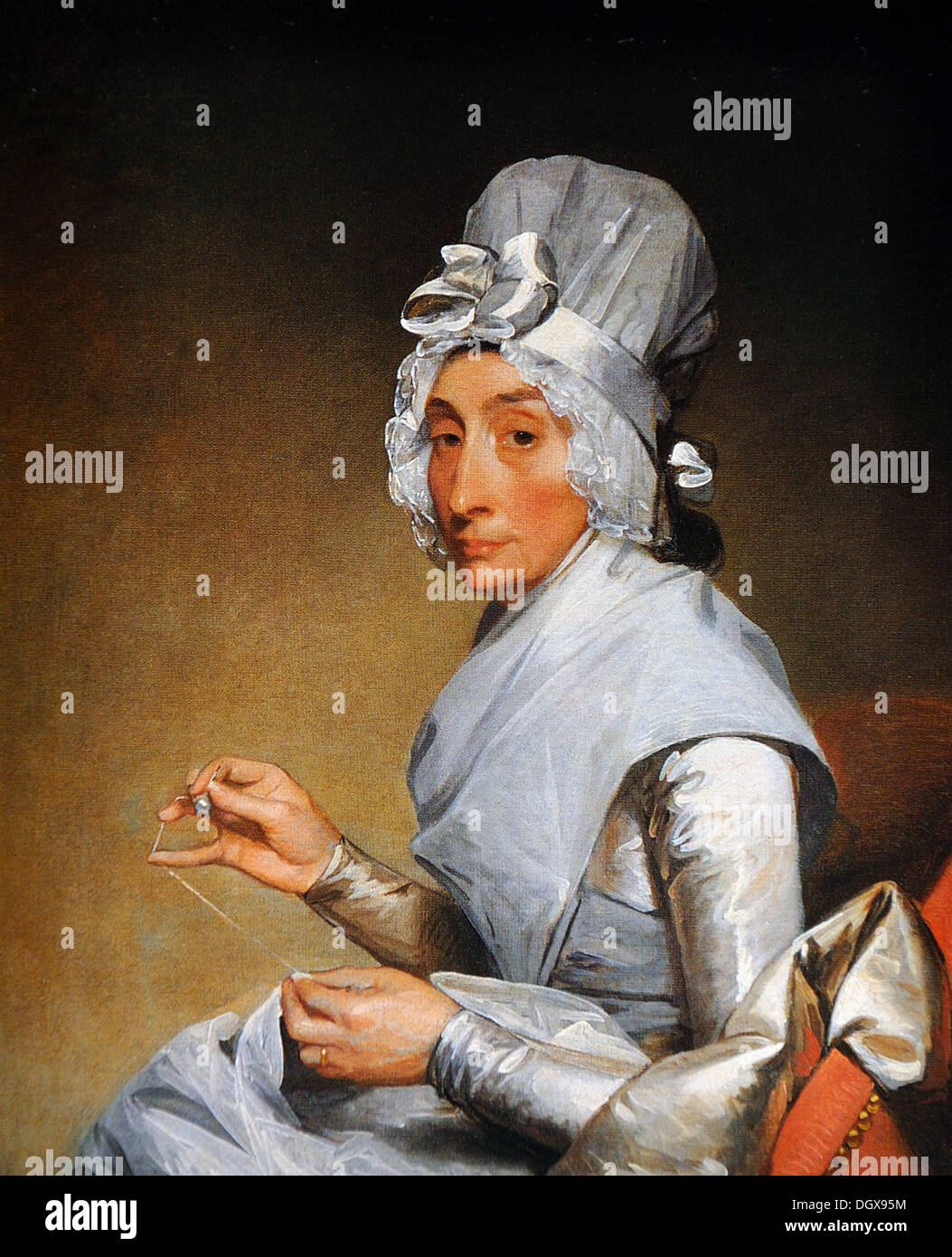Catherine Brass Yates (Mrs. Richard Yates) - by Gilbert Stuart, 1794 ...
