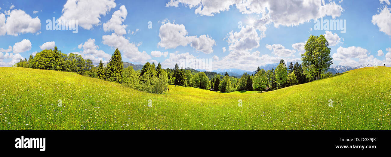 360 degree mountain panorama in hi-res stock photography and images - Alamy