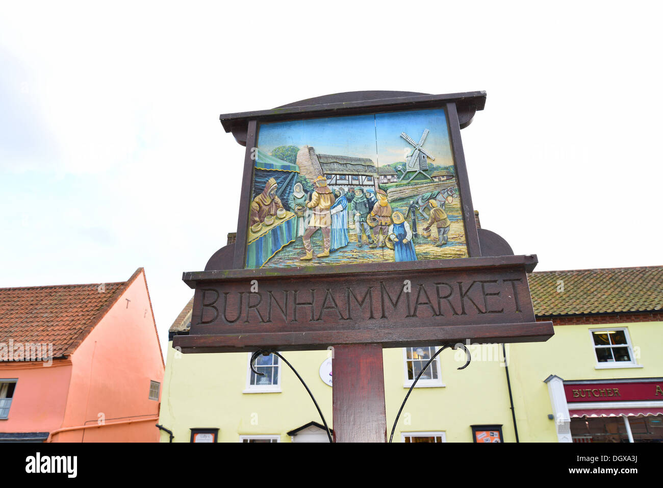 Burnham market village hi-res stock photography and images - Alamy