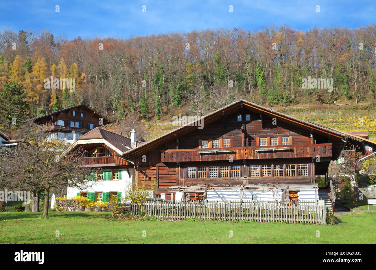 Swiss farm house hi-res stock photography and images - Alamy