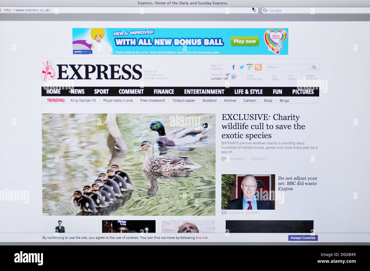 Daily express hi-res stock photography and images - Alamy