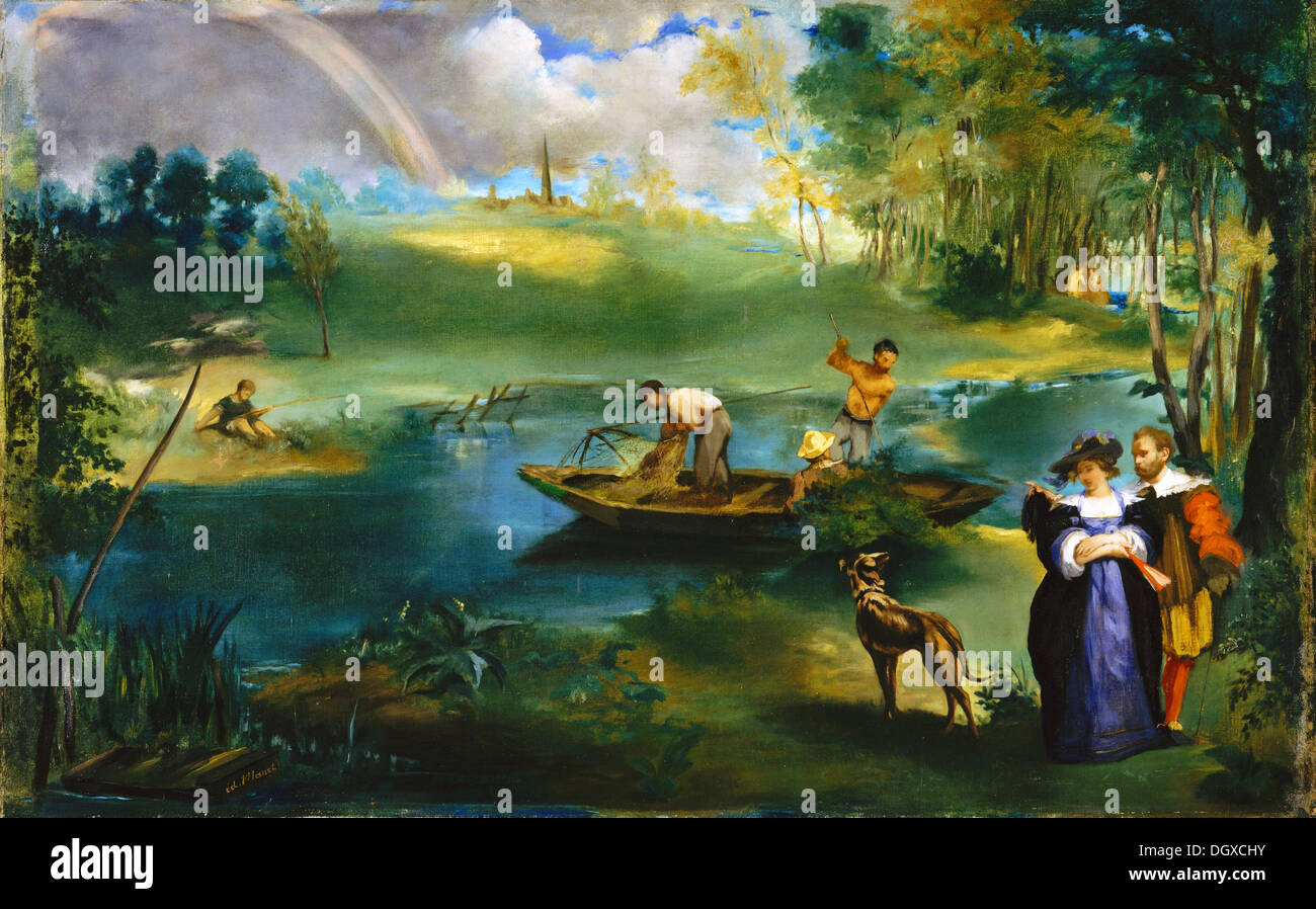 Impressionism painting manet hi-res stock photography and images - Alamy