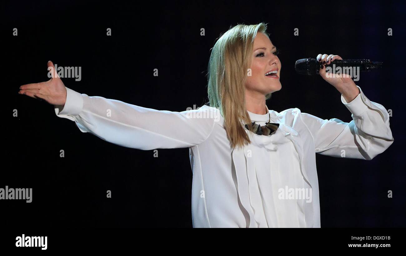 German Singer Helene Fischer Performs High Resolution Stock Photography ...