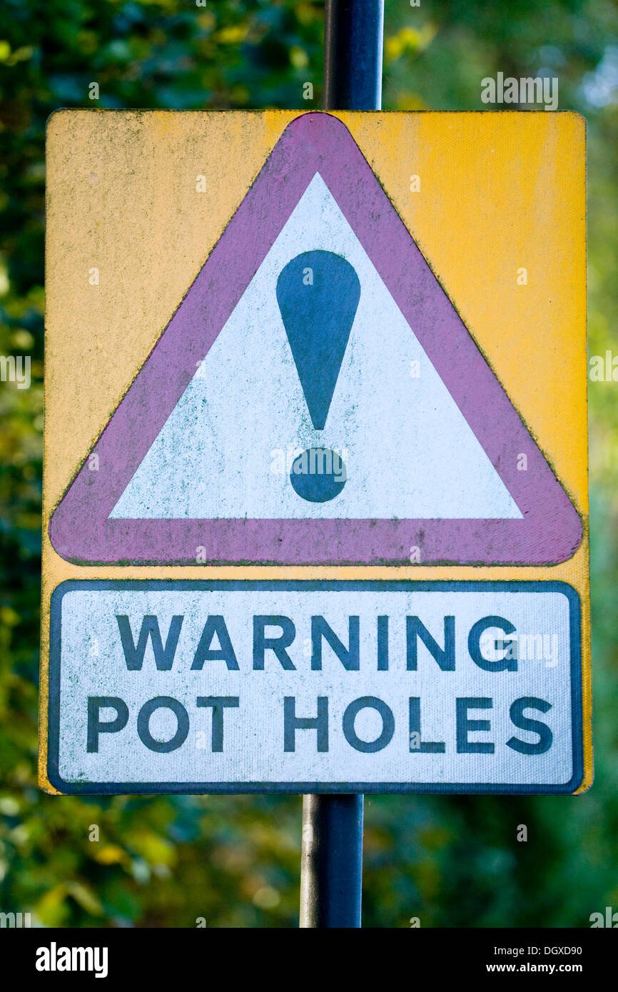 Road sign warning uneven surface hi-res stock photography and images ...