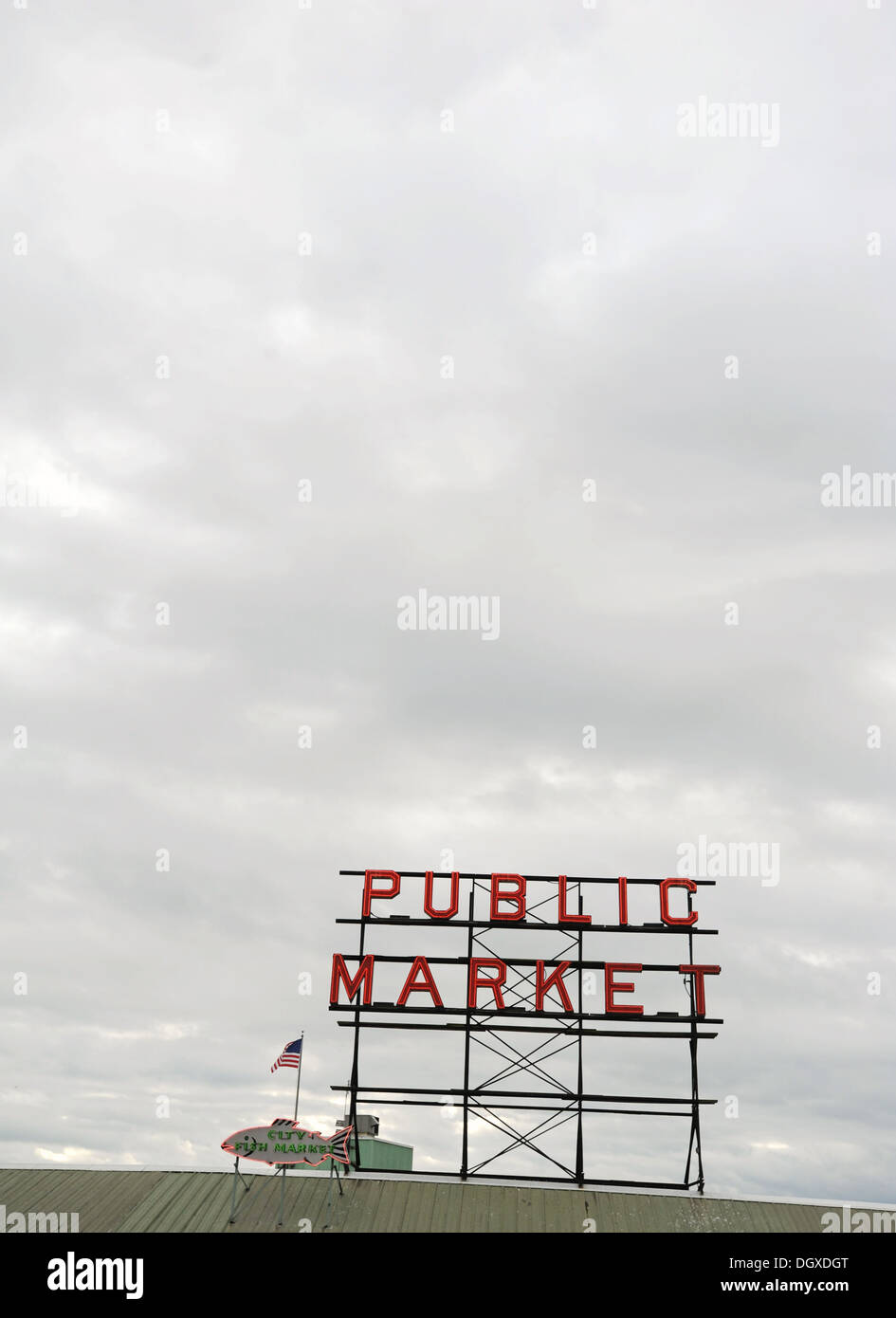 Pike place market seattle hi-res stock photography and images - Alamy