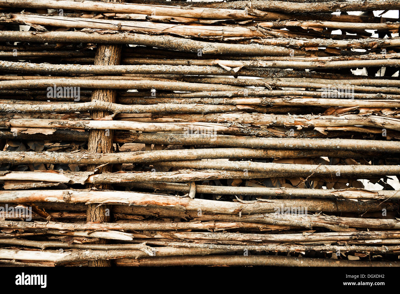 old village fence background Stock Photo - Alamy