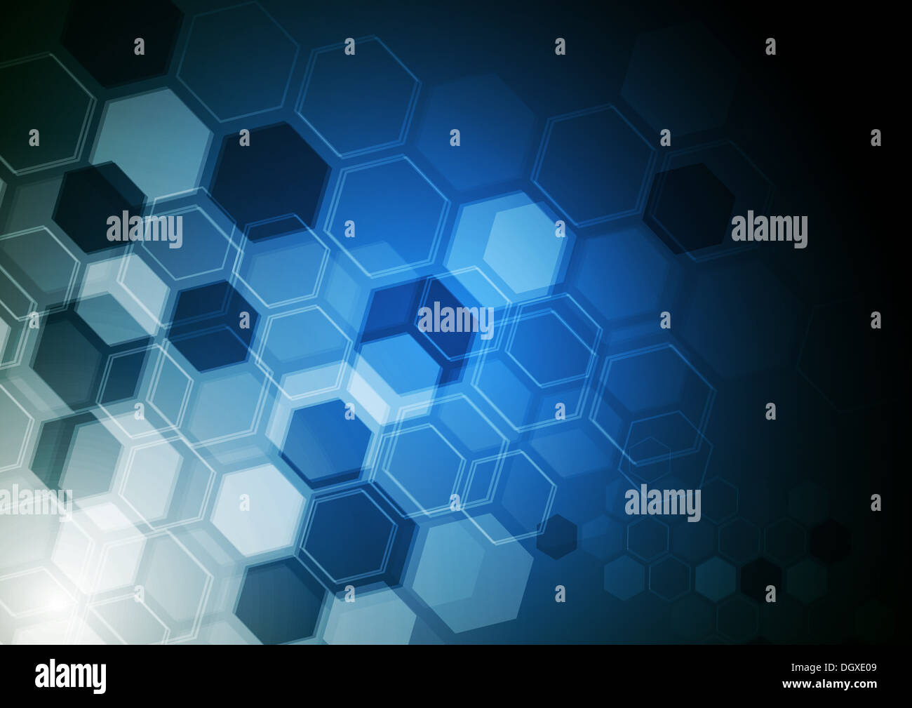 Dark blue tech background. Vector illustration eps 10 Stock Photo - Alamy
