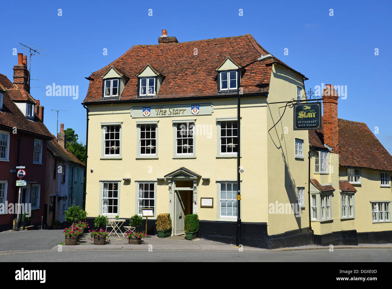 The Starr Restaurant and The Stables Hotel, Market Place, Great Dunmow ...