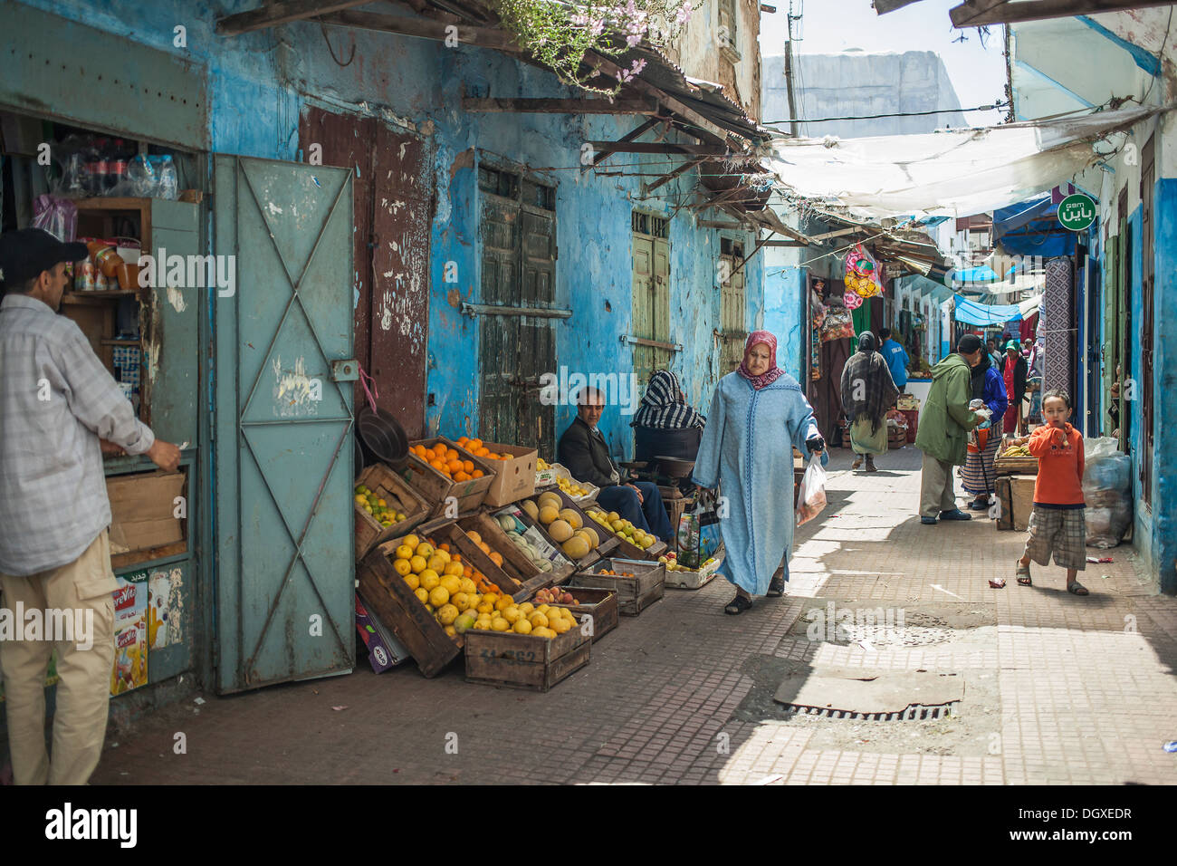 Rabat morocco market hi-res stock photography and images - Alamy