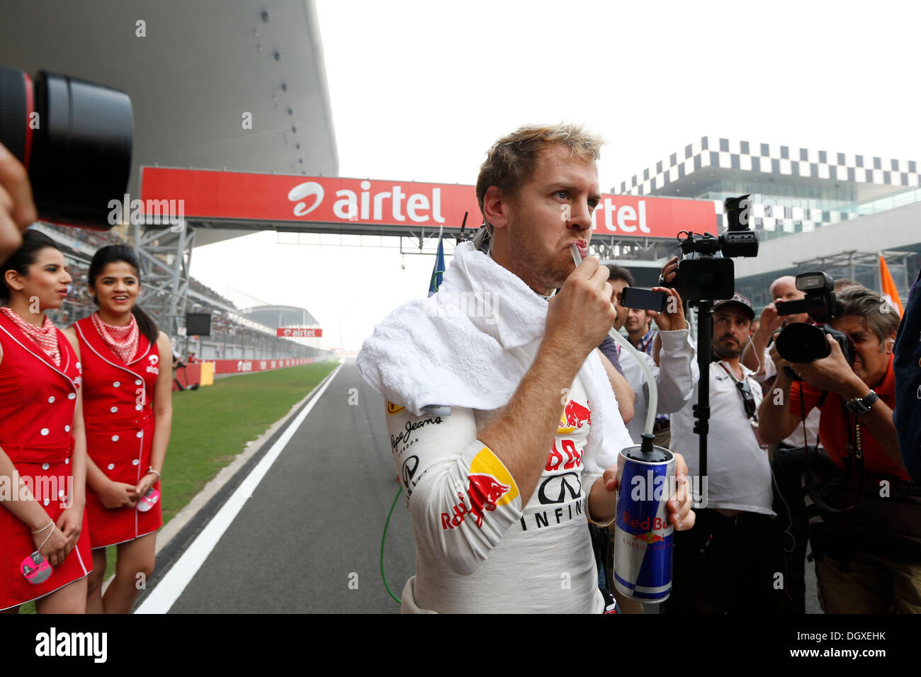 Vettel india 2013 hi-res stock photography and images - Alamy