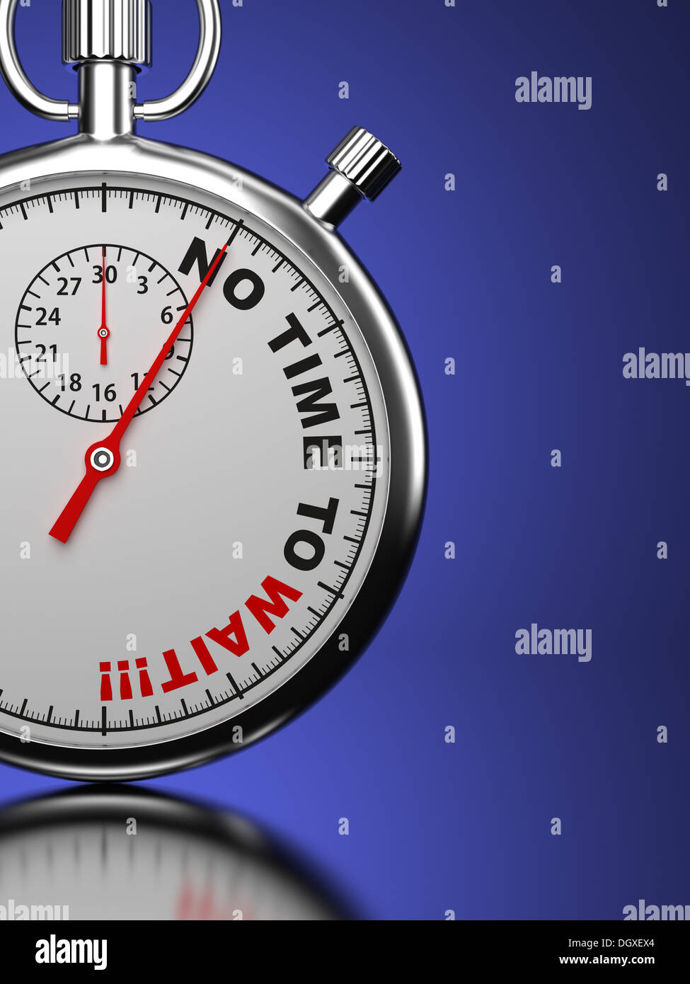 No Time For Wait Concept Stock Photo - Alamy No Time For Wait Concept Stock Photo - Alamy