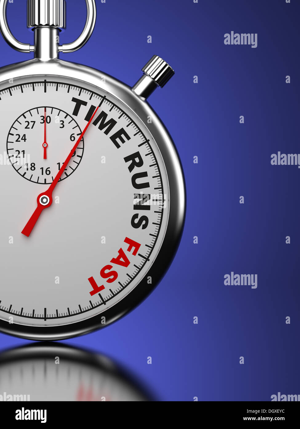 Time Runs Fast, Business Concept Stock Photo - Alamy
