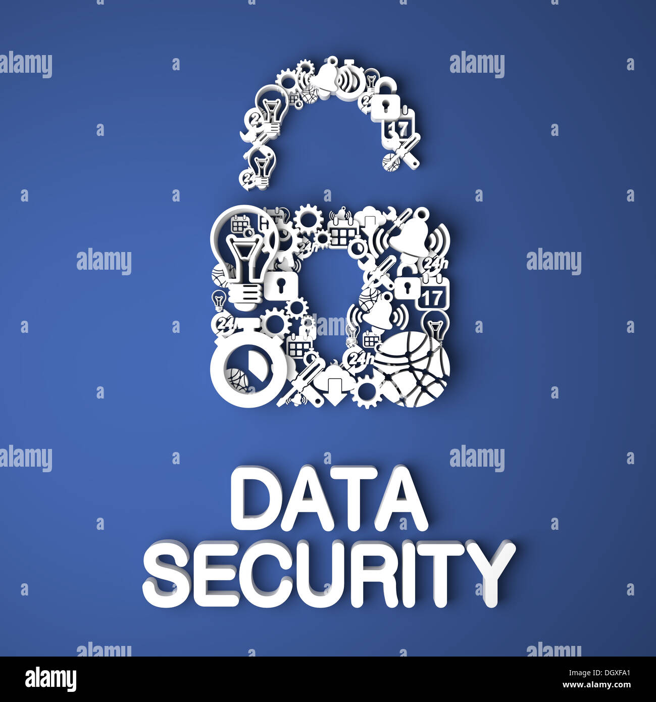 White background computer security hi-res stock photography and images ...