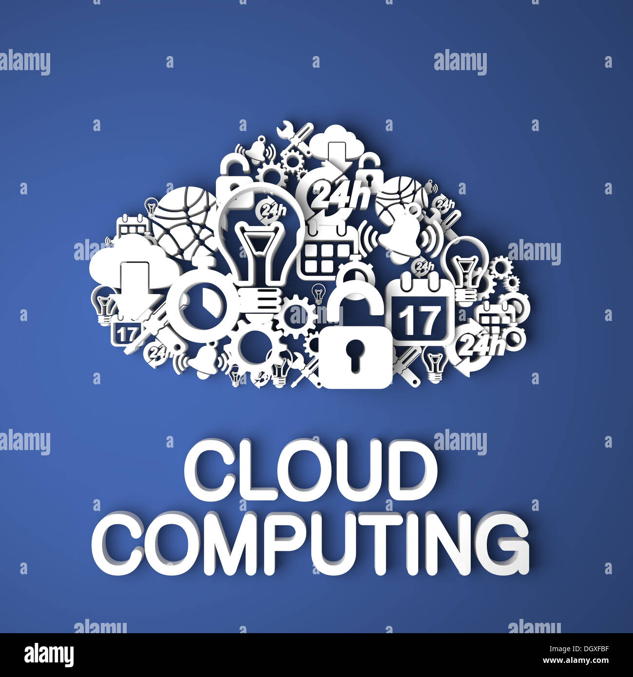 Cloud Computing Concept Stock Photo - Alamy