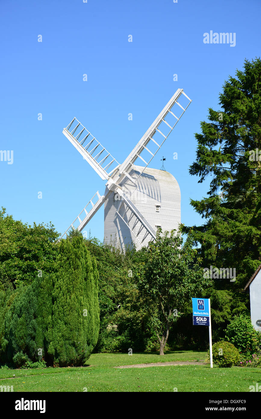Finchingfield Post Mill, Finchingfield, Essex, England, United Kingdom ...