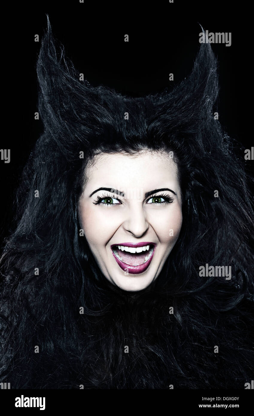 Laughing devil hi-res stock photography and images - Alamy