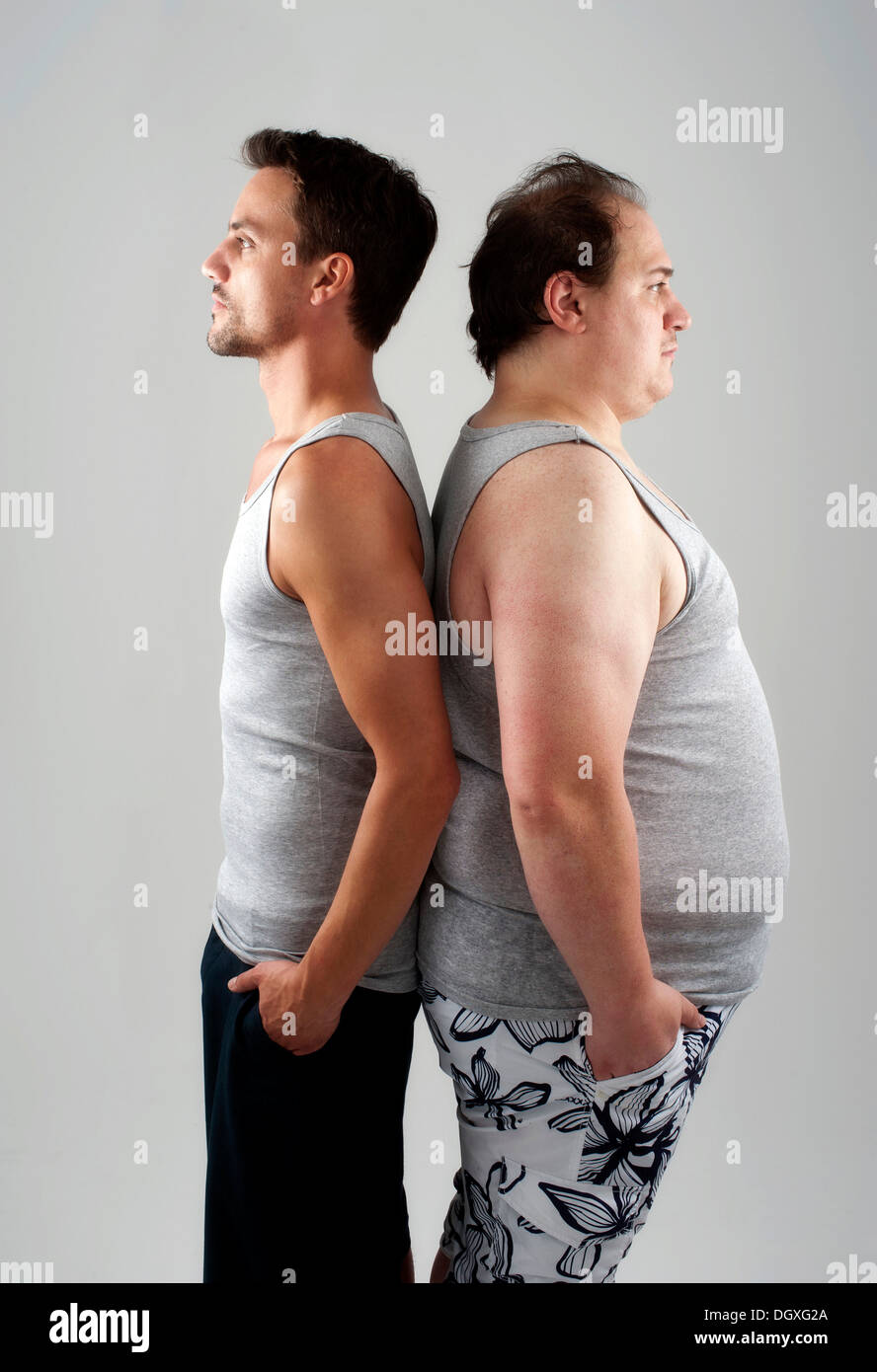 Fat Belly Side View High Resolution Stock Photography and Images - Alamy