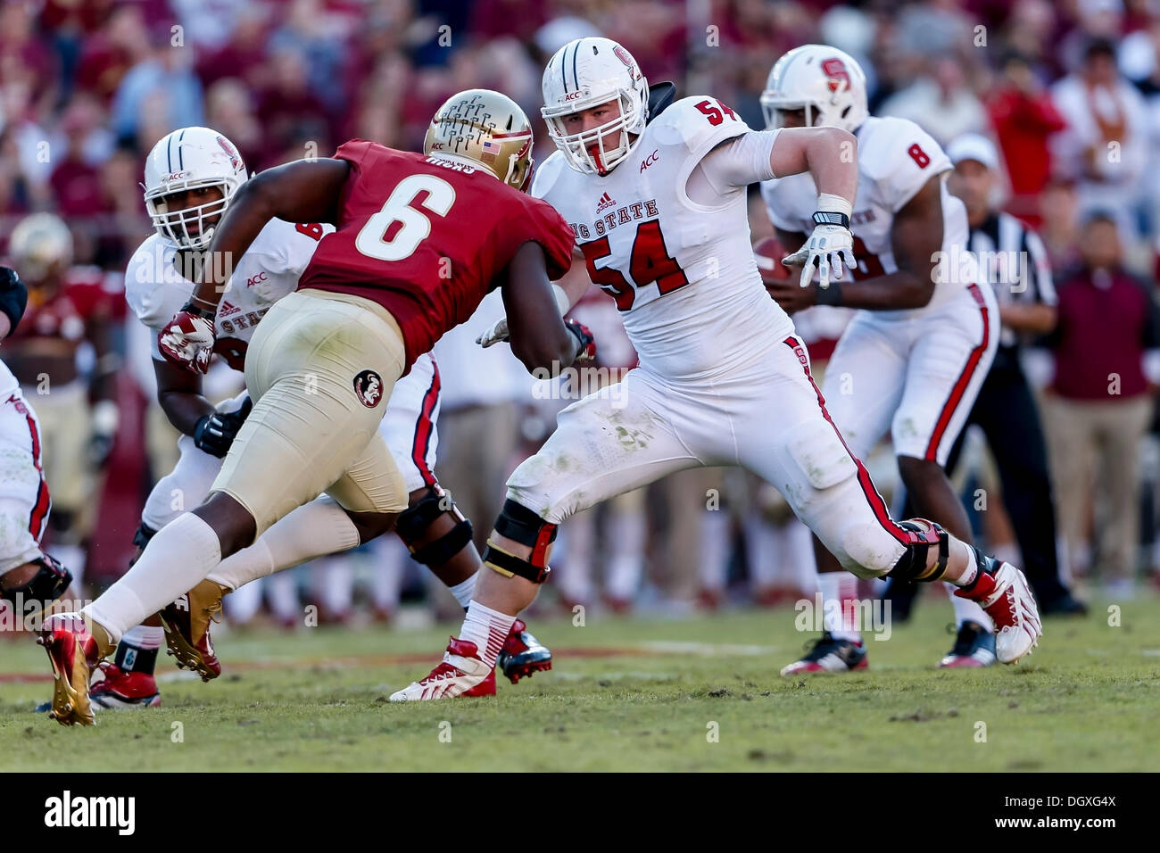 Tallahassee, FL, USA. 26th Oct, 2013. North Carolina State Wolfpack ...
