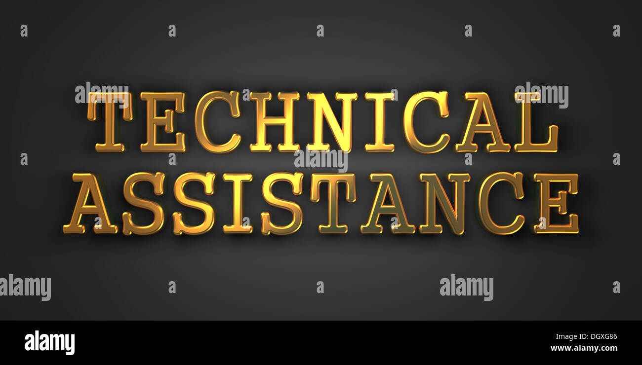 Technical Assistance. Business Concept Stock Photo - Alamy