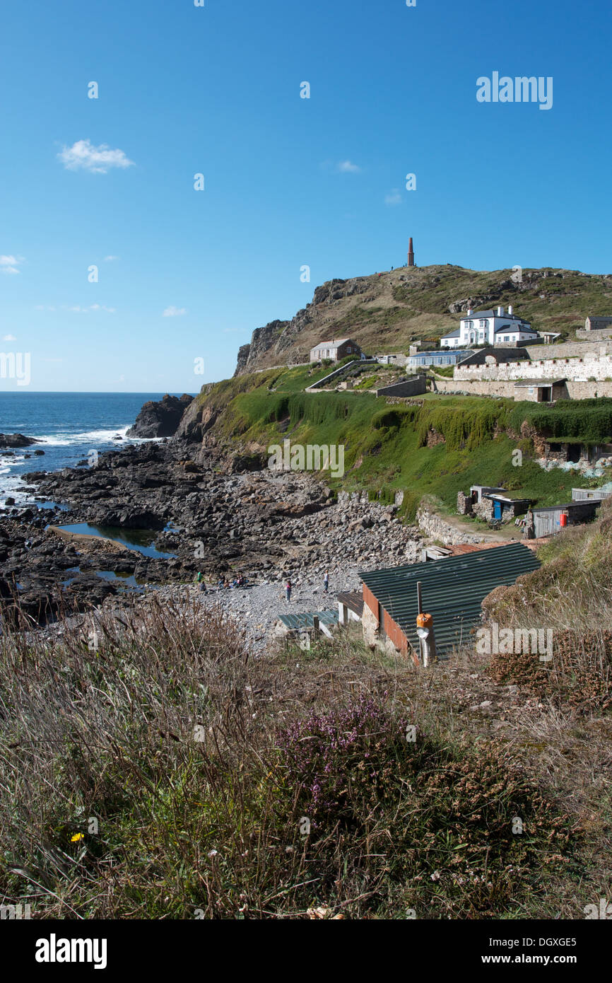 Cape Cornwall, St Just, Cornwall, England Stock Photo - Alamy