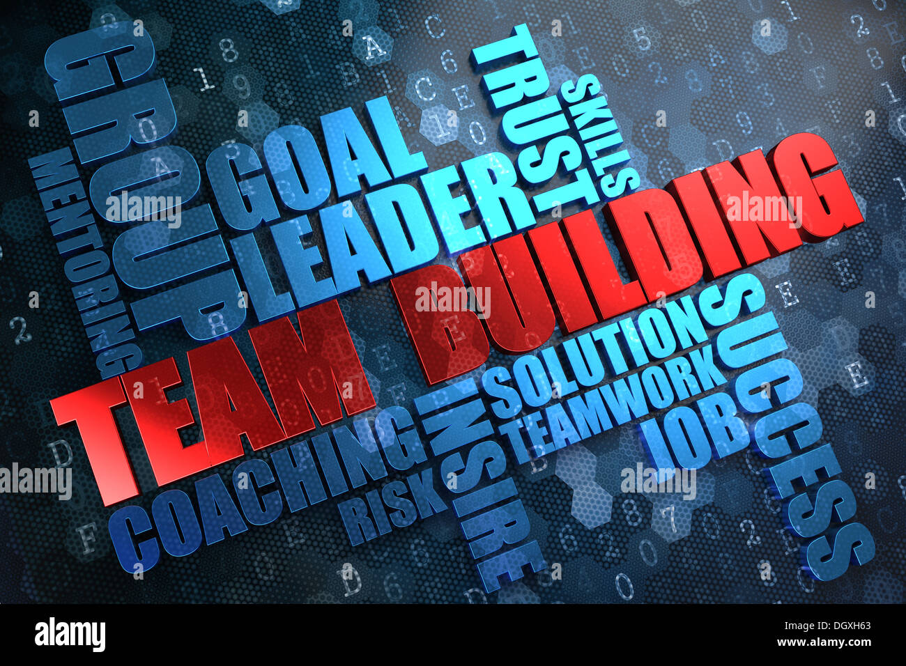 Team building exercise business hi-res stock photography and images - Alamy