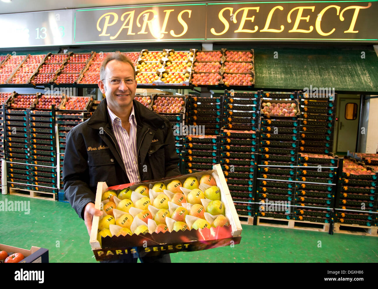 Didier IOLI, head of PARIS SELECT, Pavillon des Fruits et Legumes ...