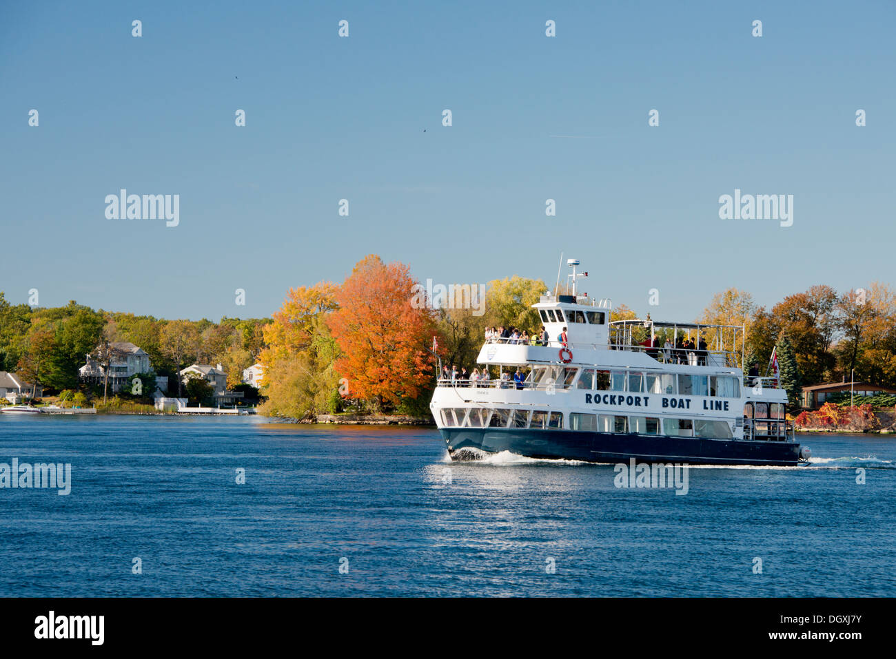New York, St. Lawrence Seaway, Thousand Islands, American Narrows ...