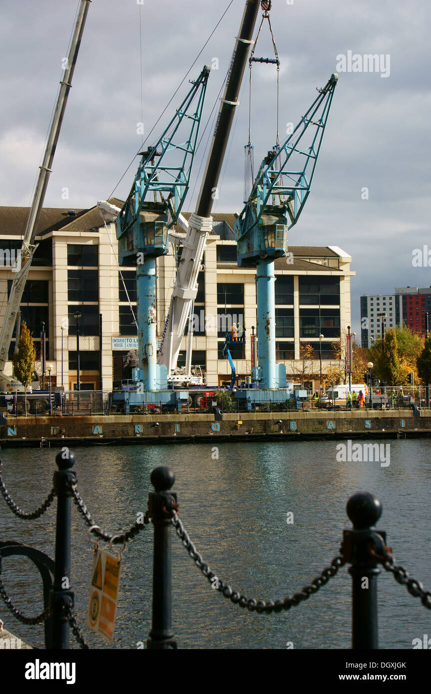Demolition at the waterfront hi-res stock photography and images - Alamy