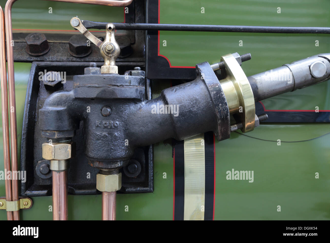 Steam Engine; Detail; Camborne; Cornwall Stock Photo - Alamy