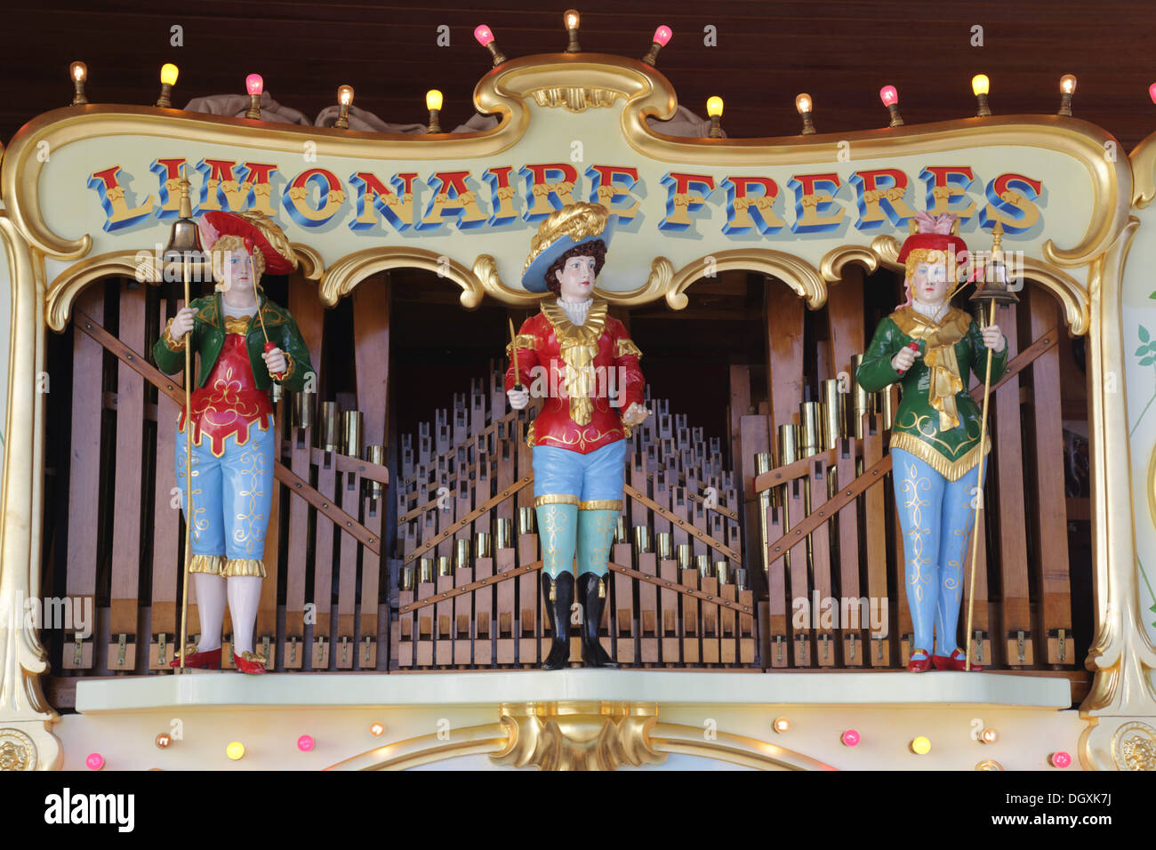 Steam Organ Figures; Cornwall Stock Photo - Alamy