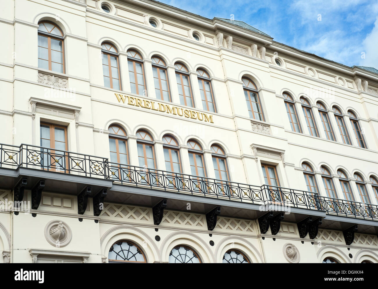 Exterior of the Wereldmuseum in Rotterdam, the Netherlands Stock Photo ...