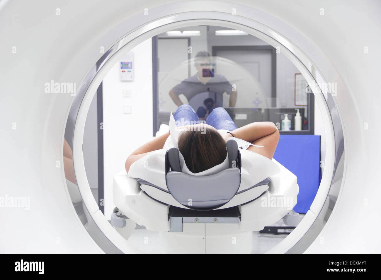 Computer tomography, CT, in a hospital Stock Photo - Alamy