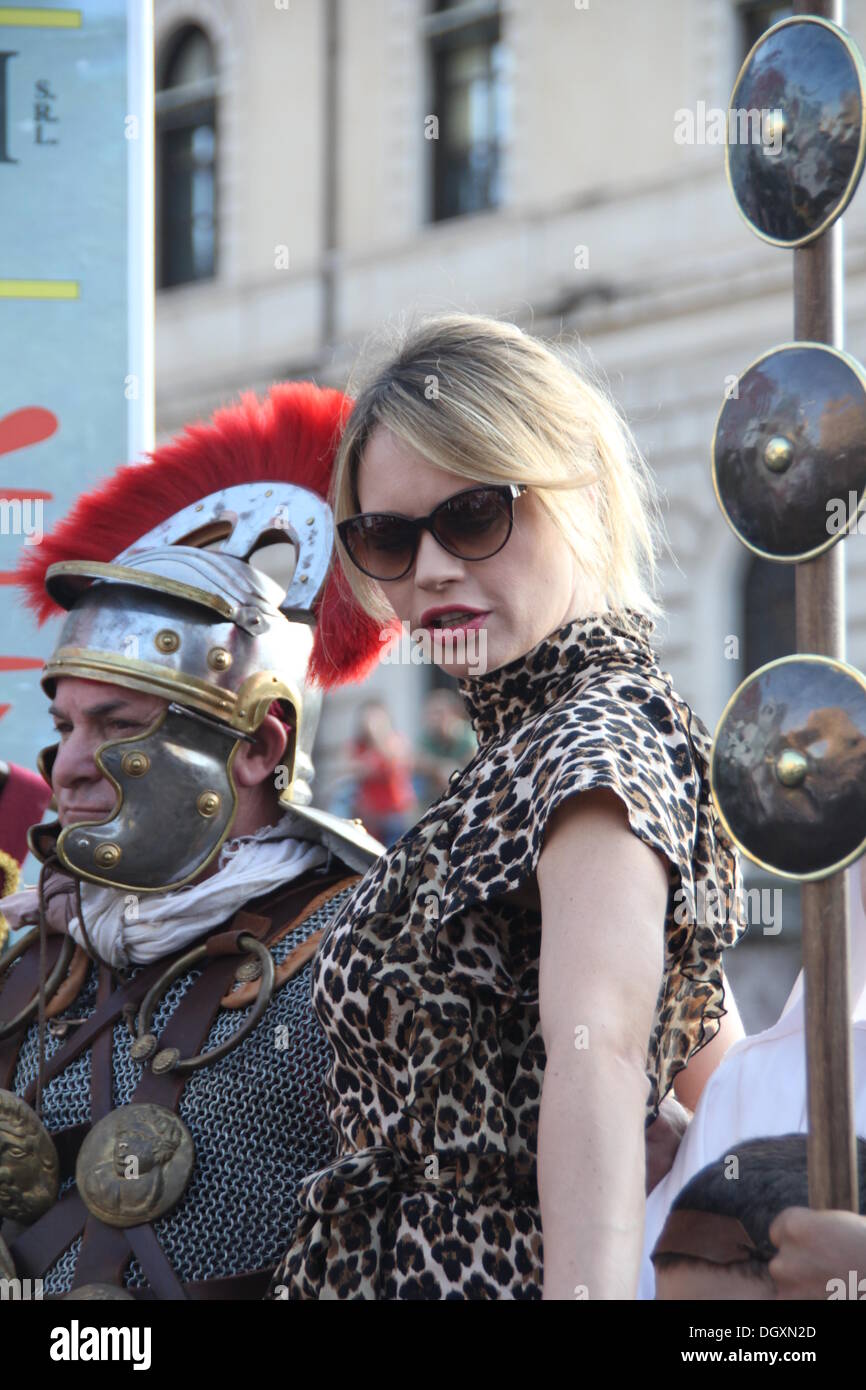 Rome, Italy. 26th Oct, 2013. Model and actress Anna Falchi at the ...