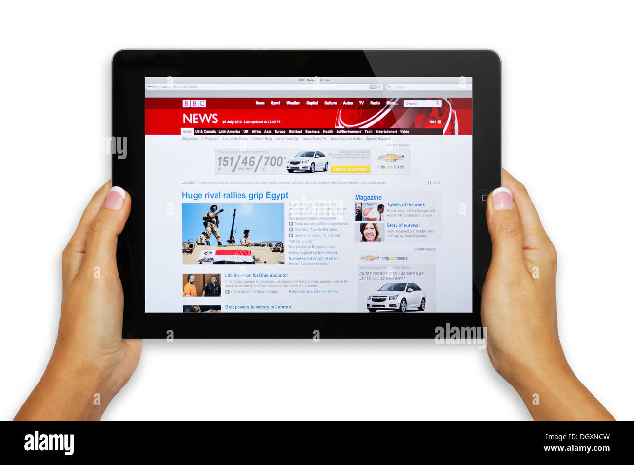 Bbc screen Cut Out Stock Images & Pictures - Alamy