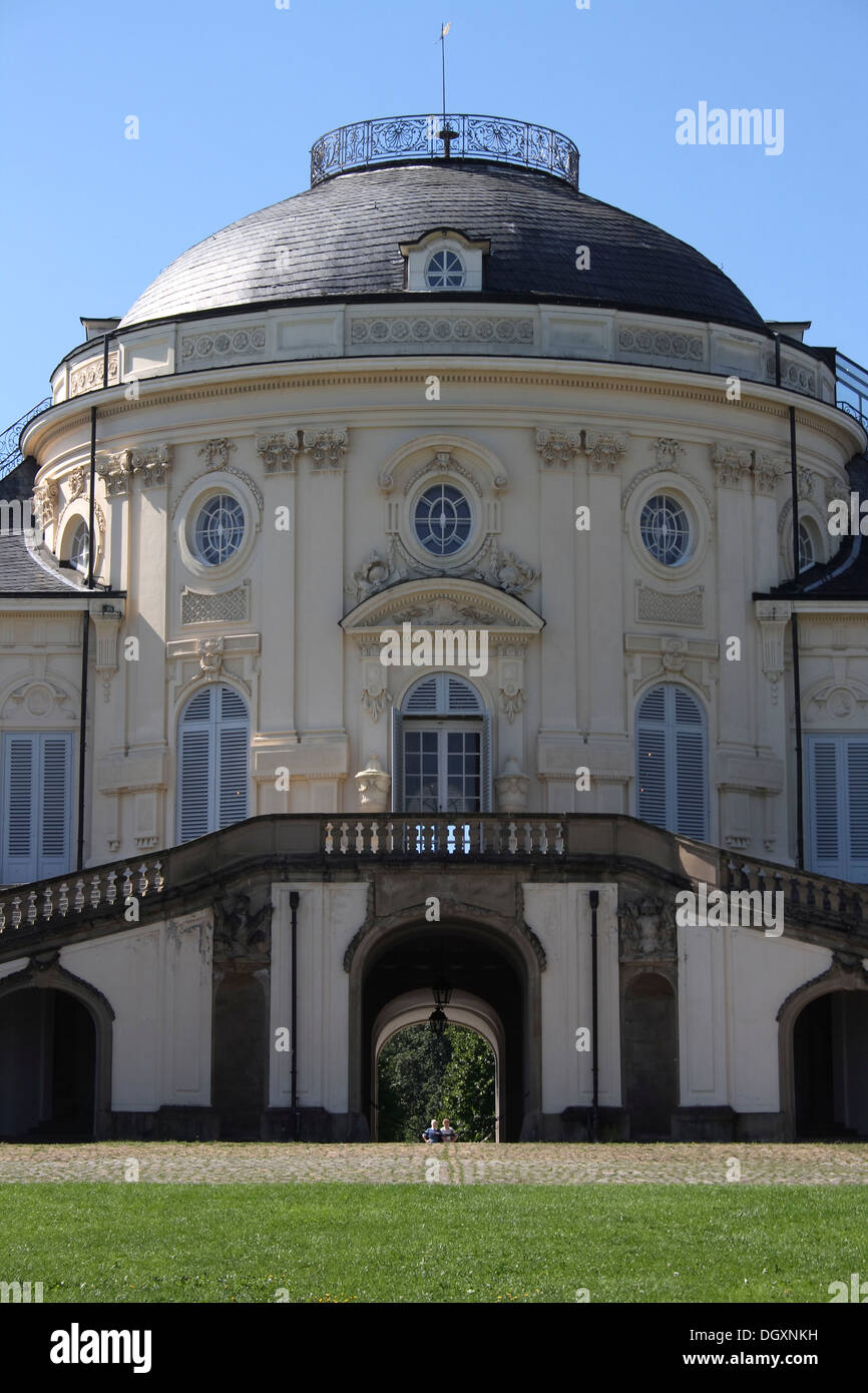 North facade, Schloss Solitude Castle, Stuttgart-West, Stuttgart, Upper ...
