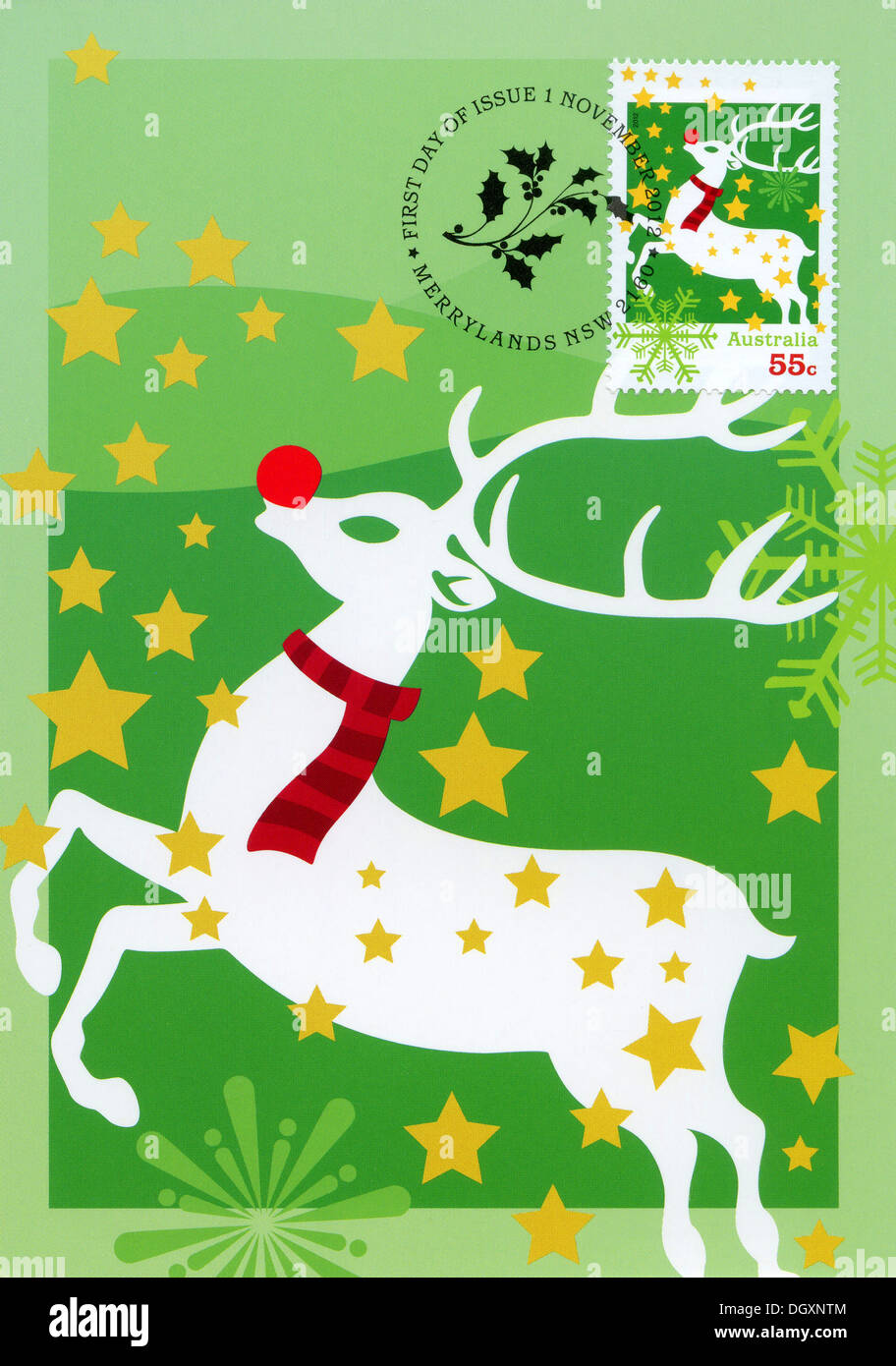 Christmas maxicad, Australia Stock Photo - Alamy