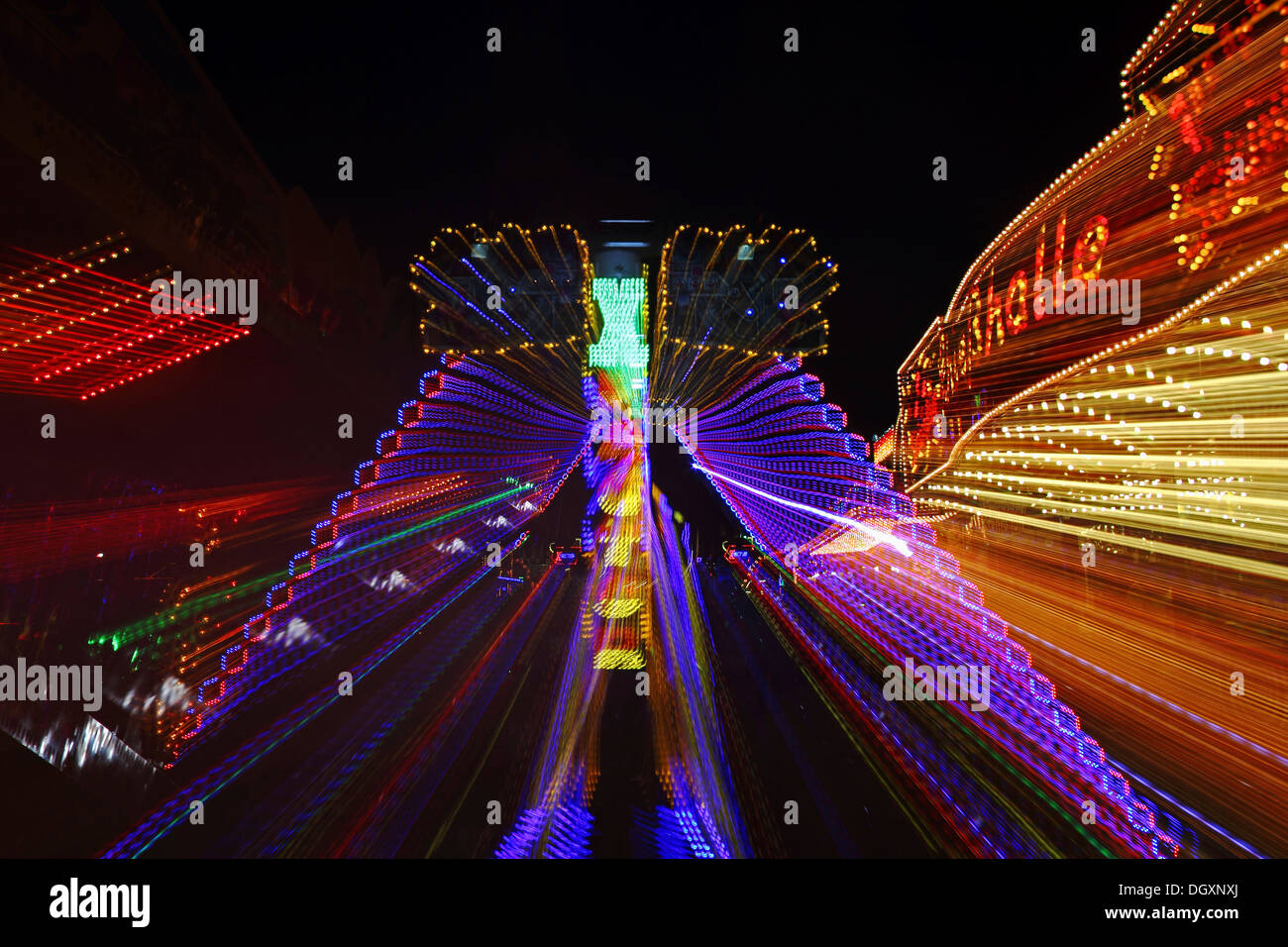 Theme Park Ride And Effects High Resolution Stock Photography and ...