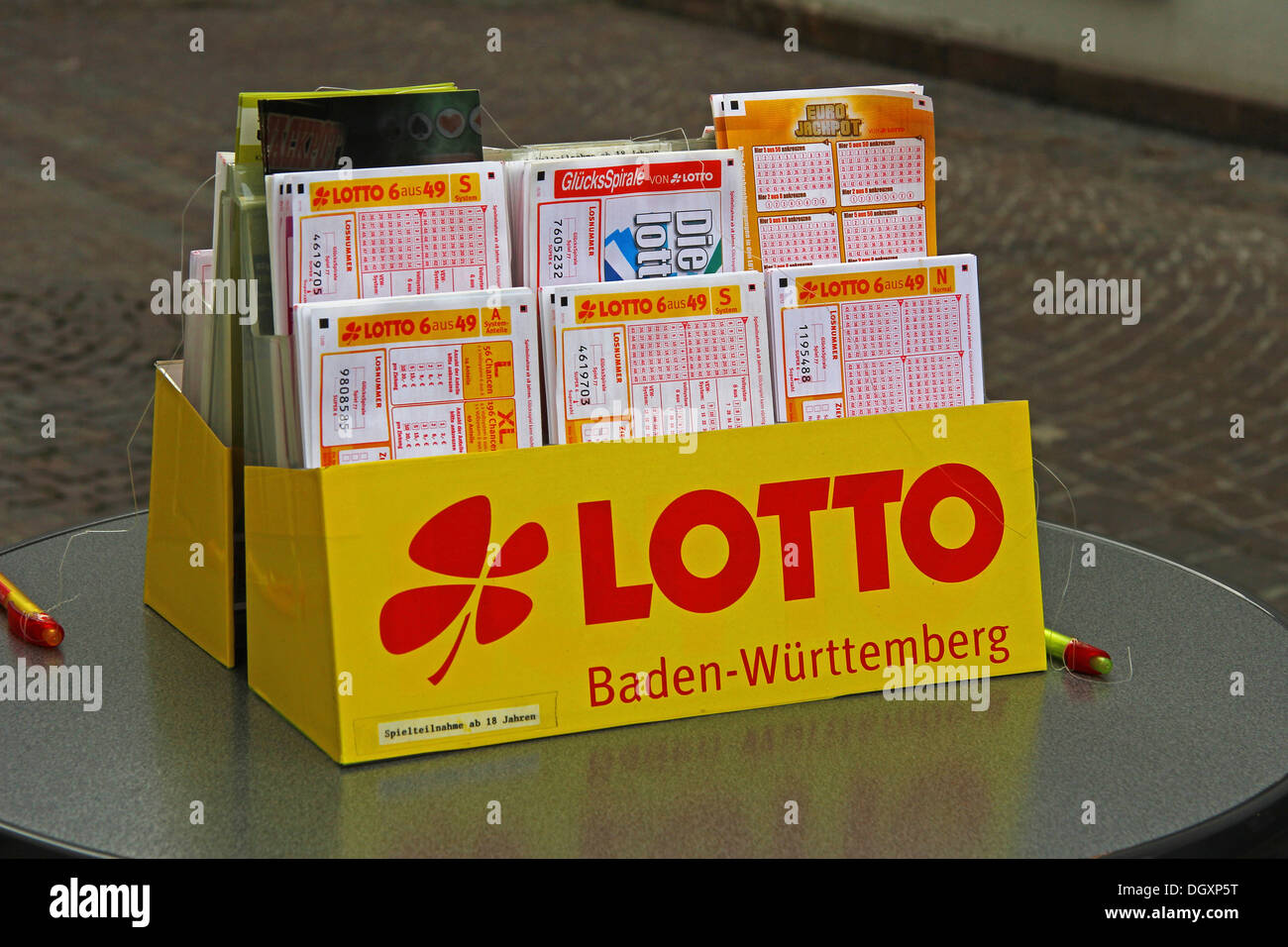 Lottery Stand High Resolution Stock Photography and Images - Alamy