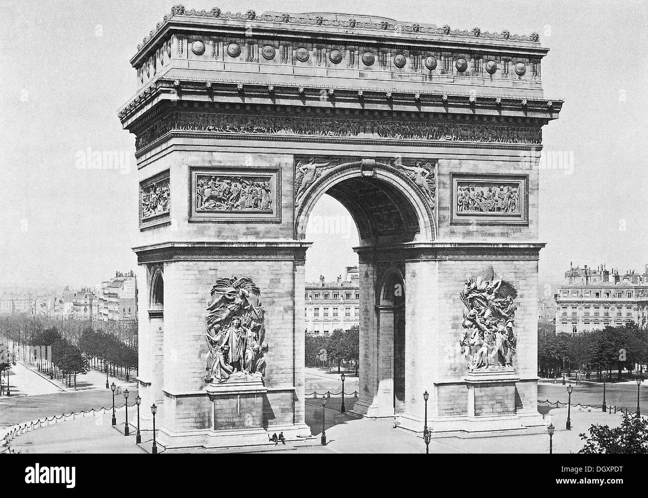Arc De Triomphe Back In 1800