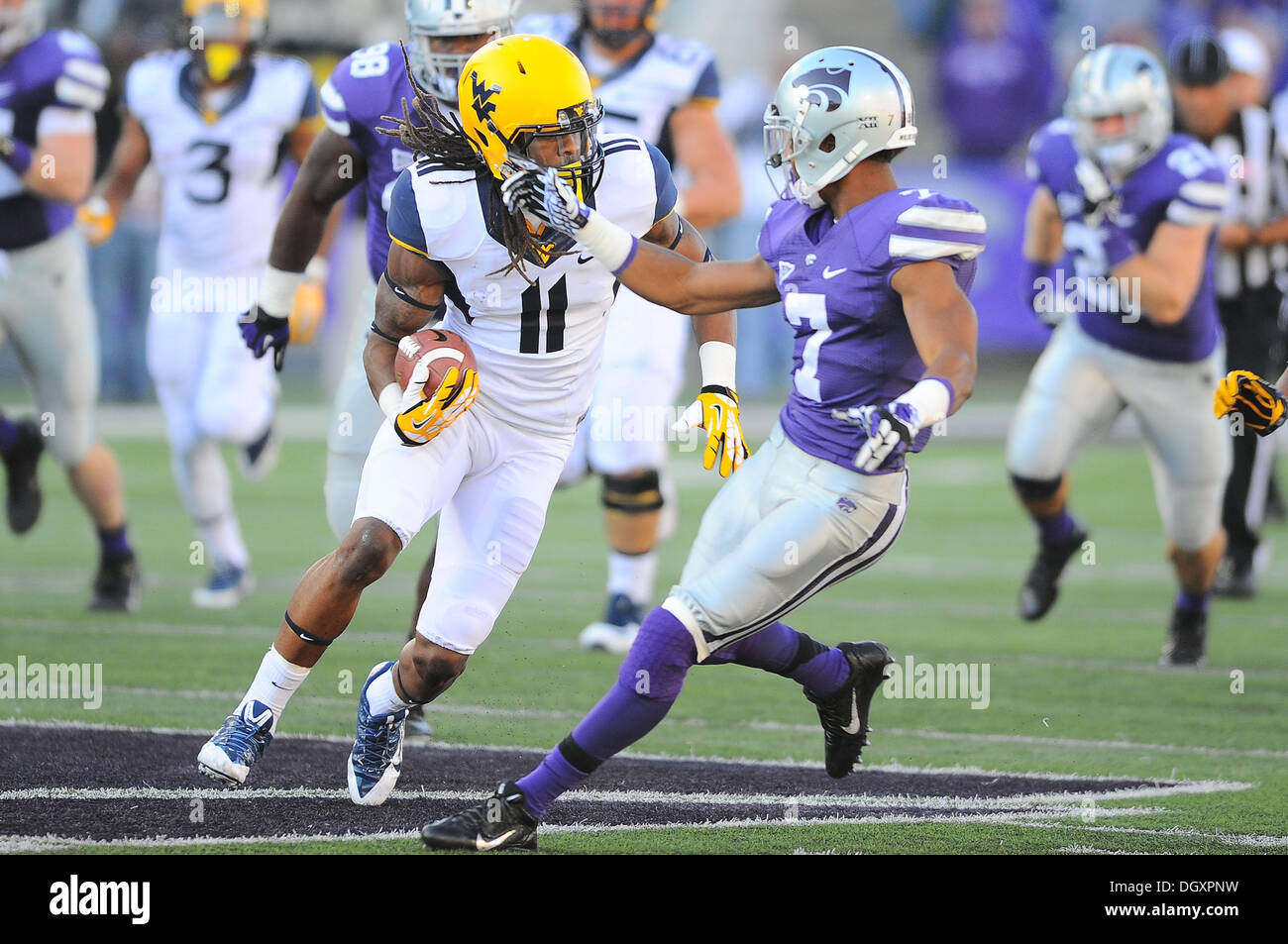West virginia wide receiver kevin white hi-res stock photography and ...