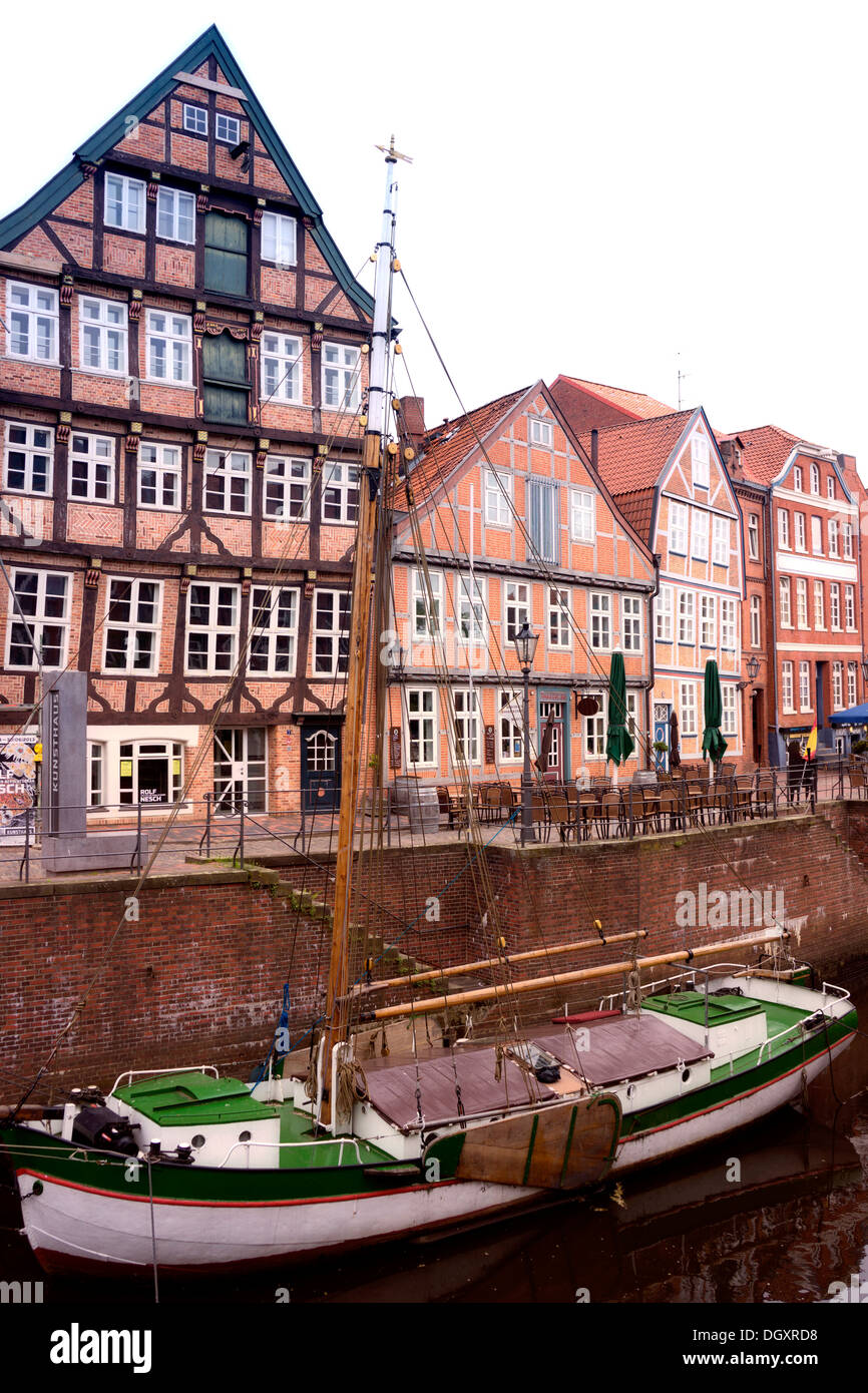 In the town of Stade, Germany Stock Photo - Alamy