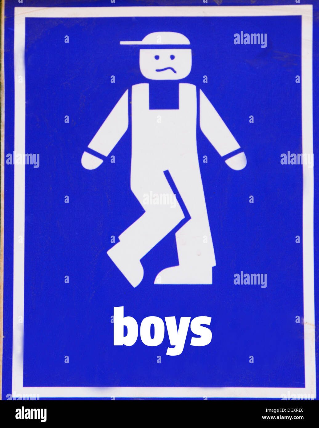 Boys Bathroom Symbol