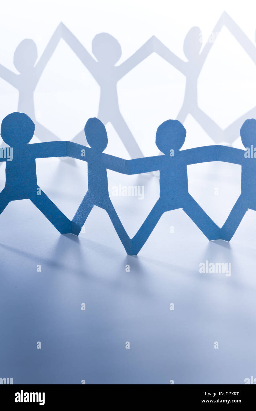 Paper Men Cutout High Resolution Stock Photography and Images - Alamy