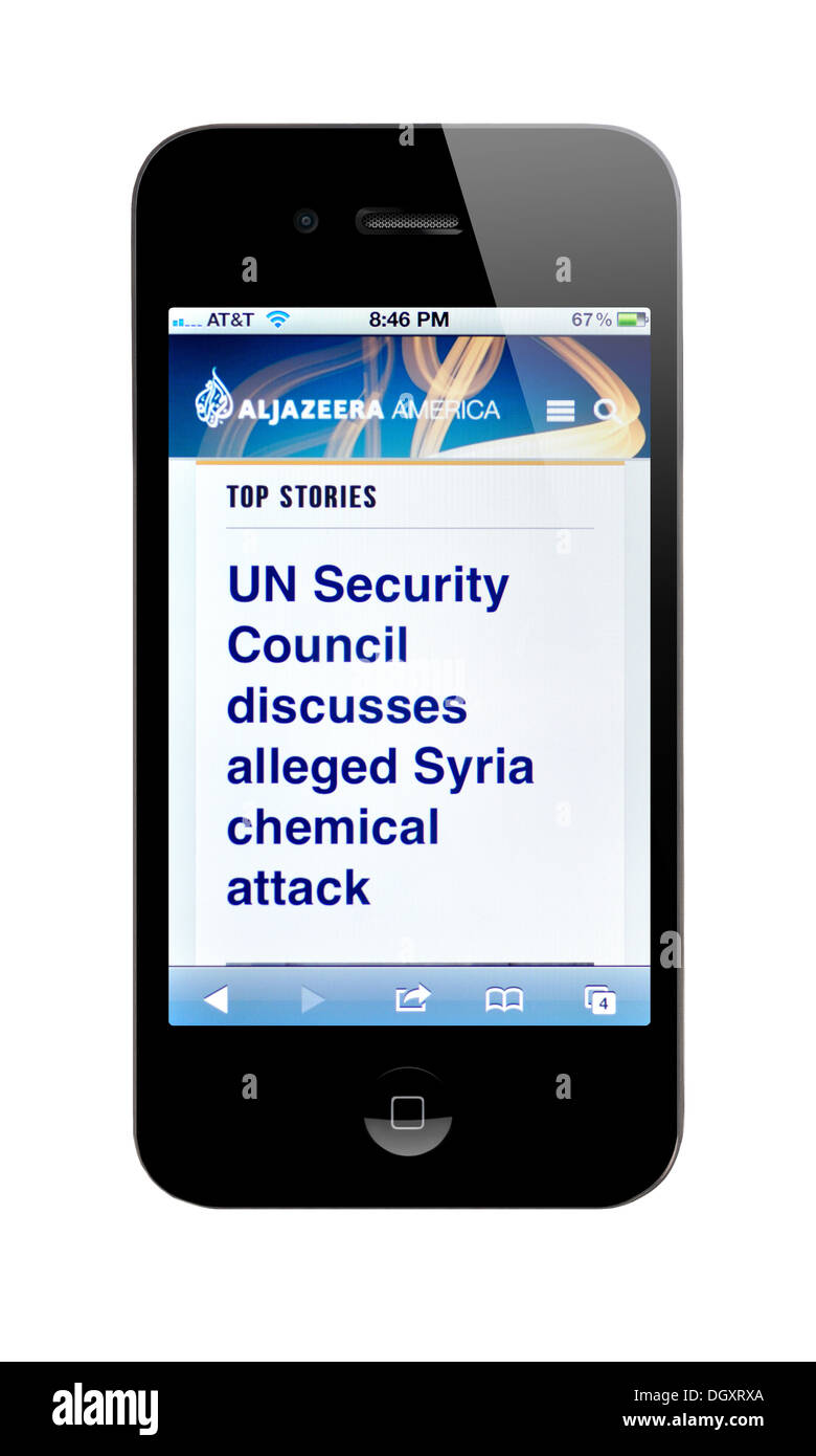 Aljazeera Cut Out Stock Images & Pictures - Alamy