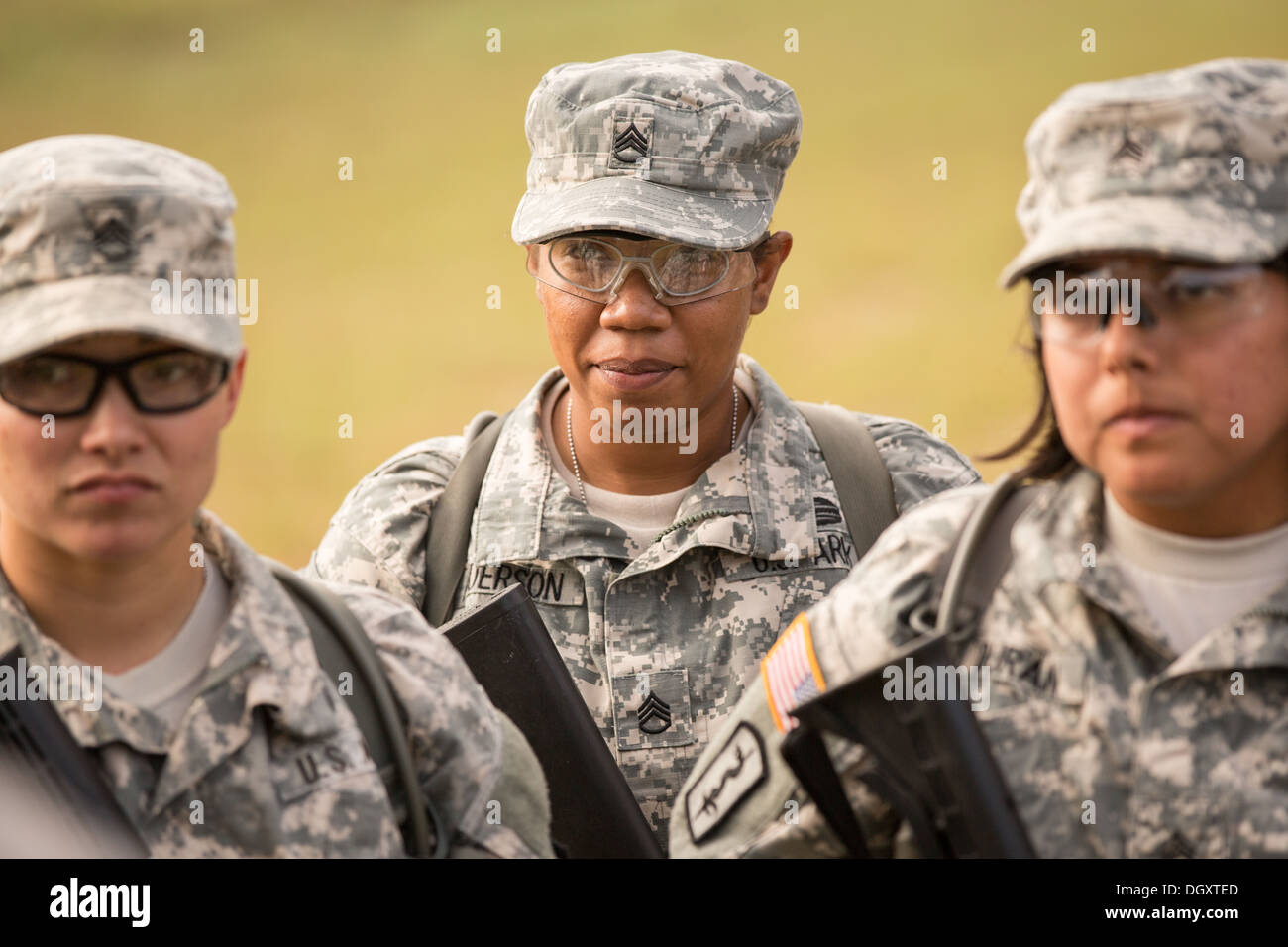 Women Drill Sergeant candidates at the US Army Drill Instructors School ...