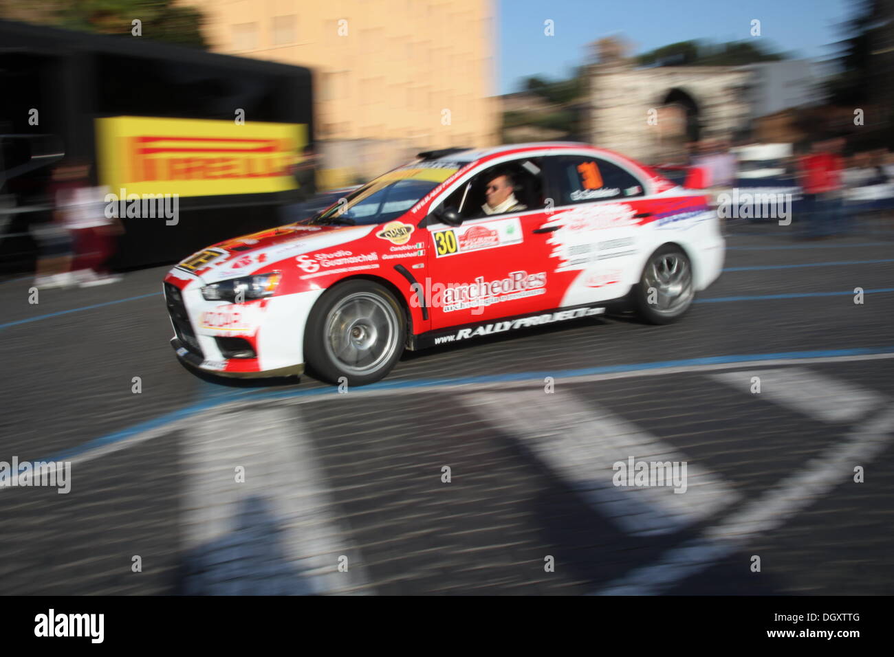 Rome, Italy. 26th Oct, 2013. The inauguration of the first Rally of ...