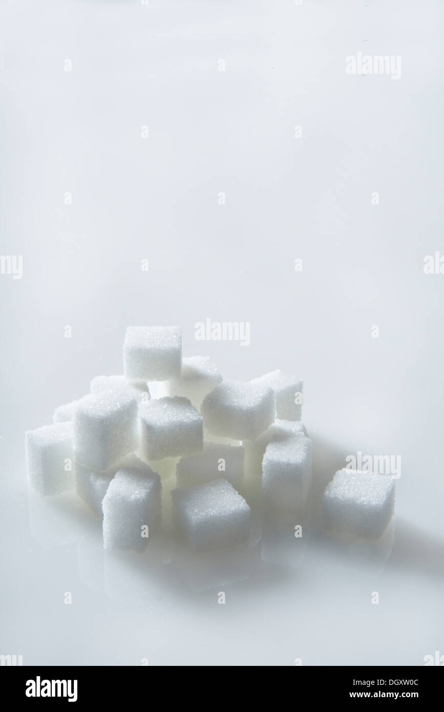 Small heap of sugar cubes Stock Photo - Alamy