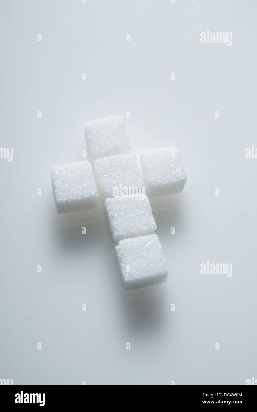 Symbolic picture about sugar in foods hi-res stock photography and ...