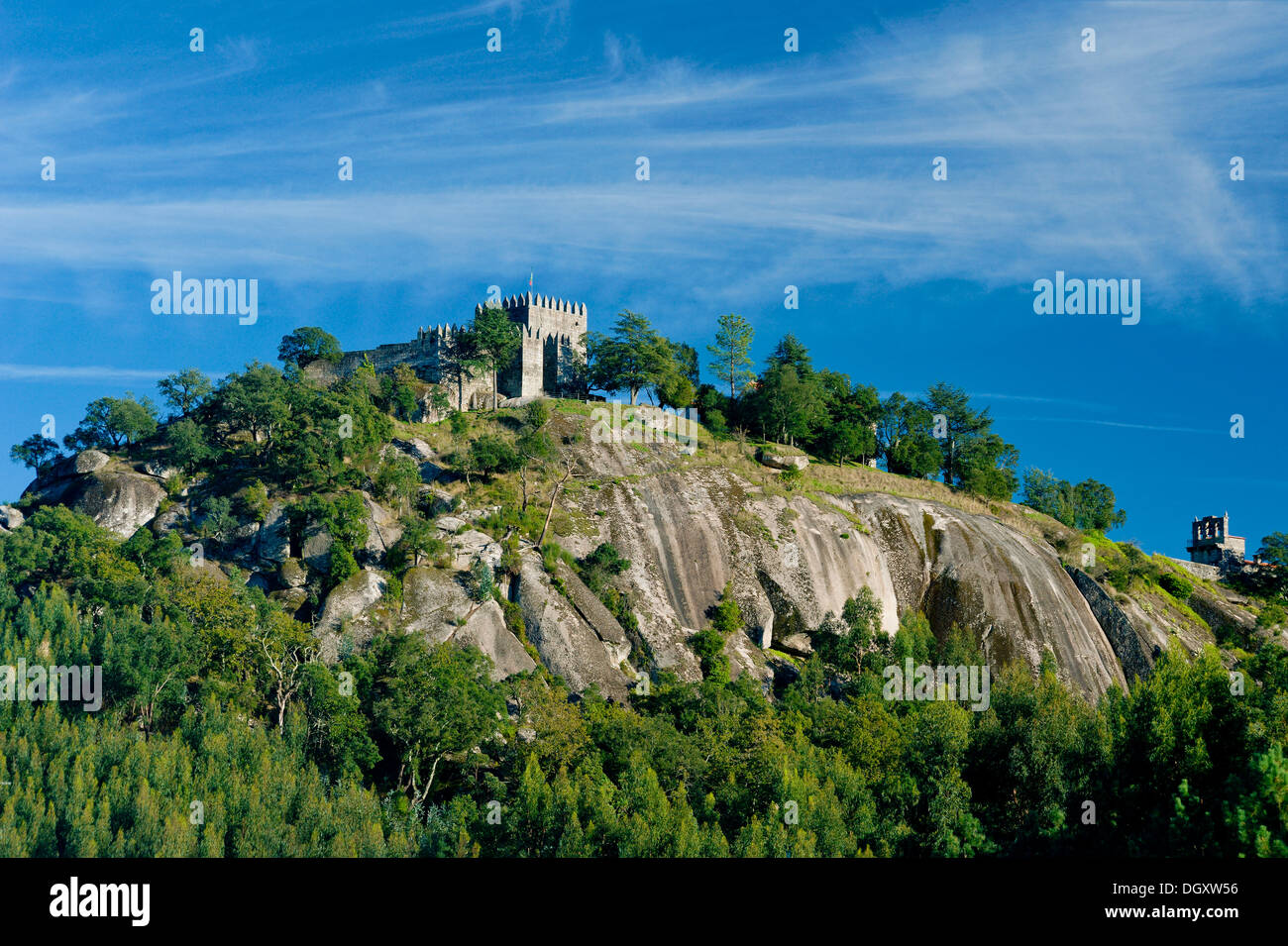 Portugal, the Minho, Castelo da Póvoa de Lanhoso castle Stock Photo - Alamy