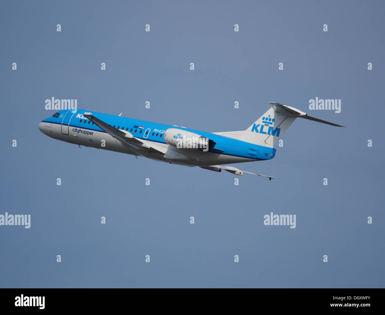 PH-KZR is a Fokker F70 operated by KLM Cityhopper. The aircraft, with ...
